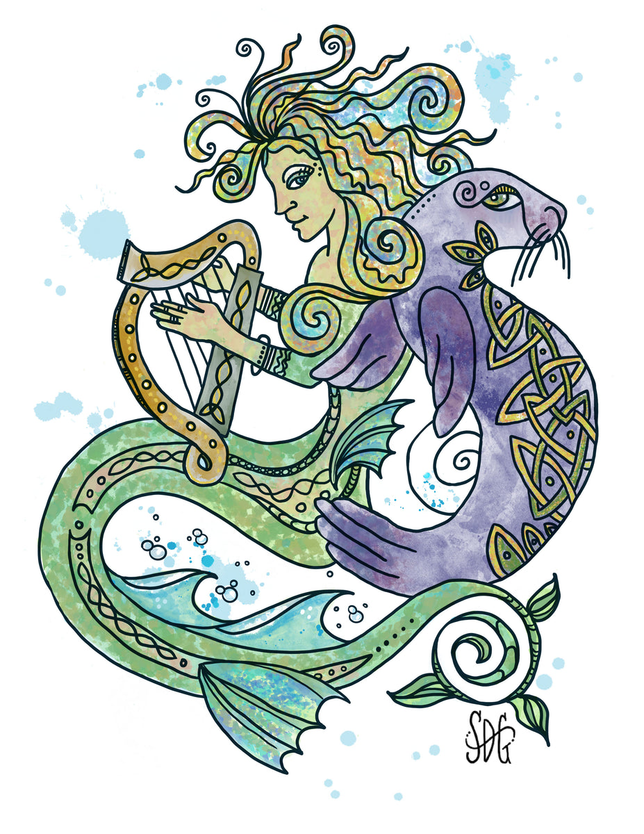 Selkie from Celtic mythology – Suzanne Gaadt Art & Design